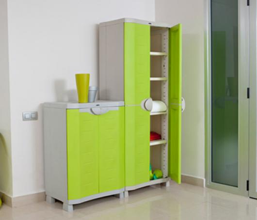 ARMARIO RESINA JARDIN ALTO ESCOBERO KEN VERDE PISTACHO - ARMARIOS DE ...