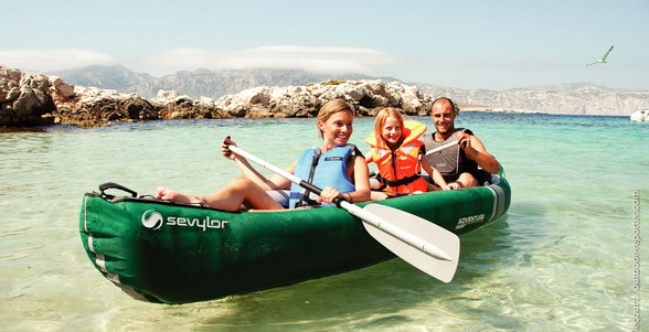 KAYAK ADVENTURE TM PLUS INFLABLE SEVYLOR - KAYAKS , FLOTADORES ...