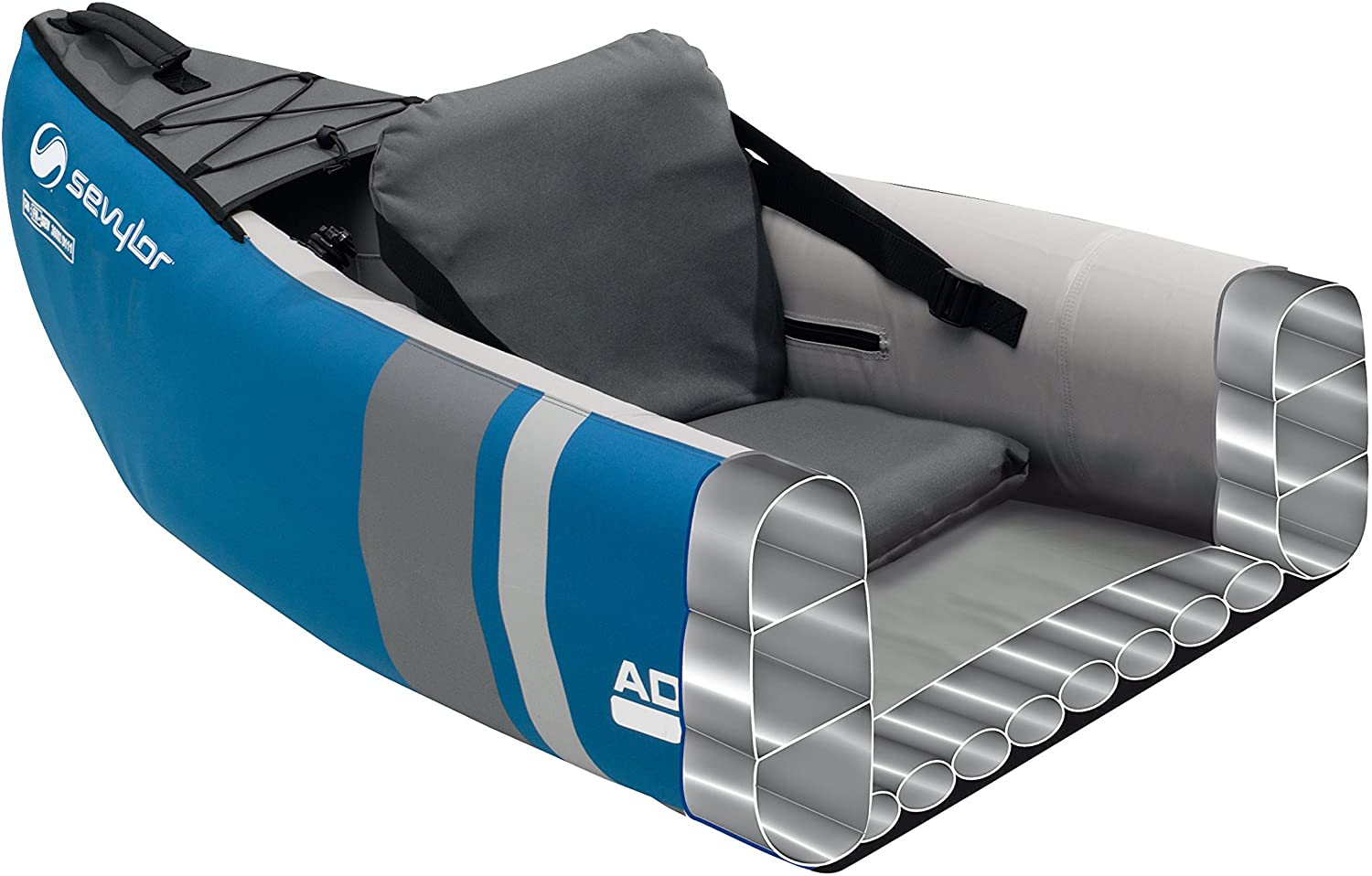 KAYAK ADVENTURE TM KIT INFLABLE SEVYLOR - KAYAKS , FLOTADORES INFLABLES ...