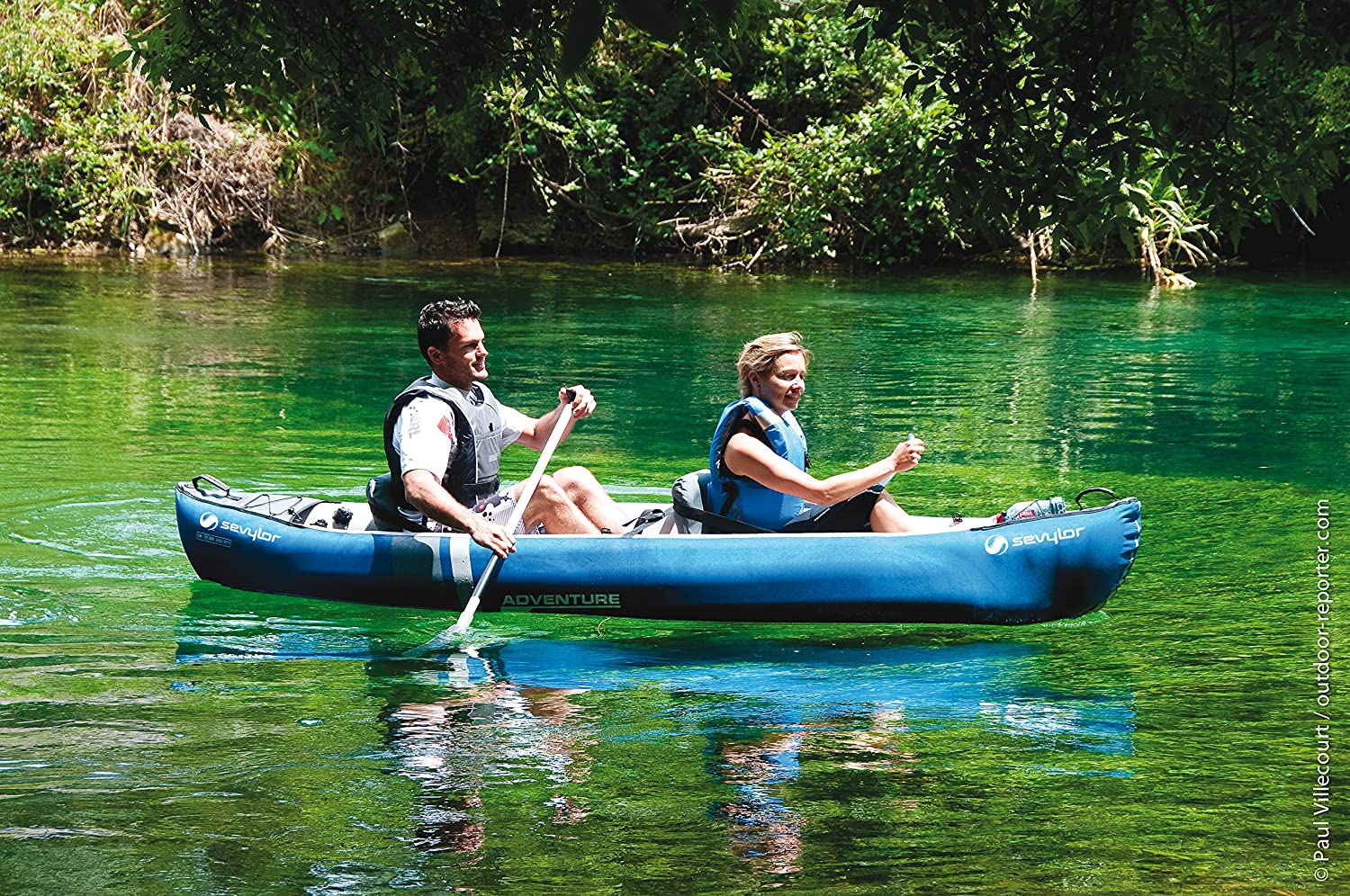 KAYAK ADVENTURE TM KIT INFLABLE SEVYLOR - KAYAKS , FLOTADORES INFLABLES ...